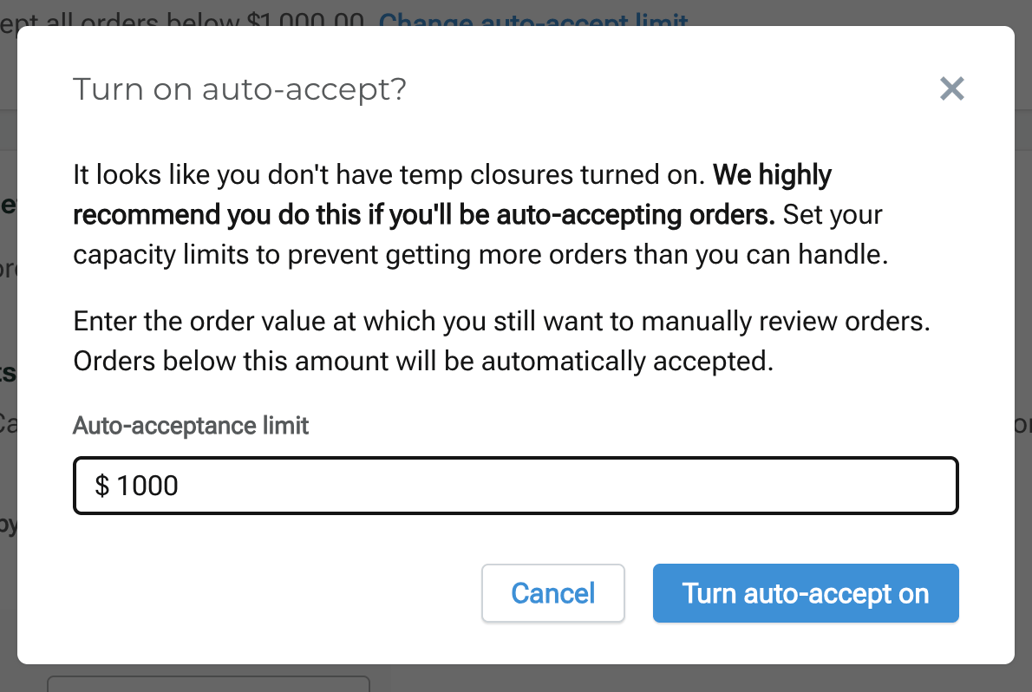 Auto-Accept for ezCater Orders