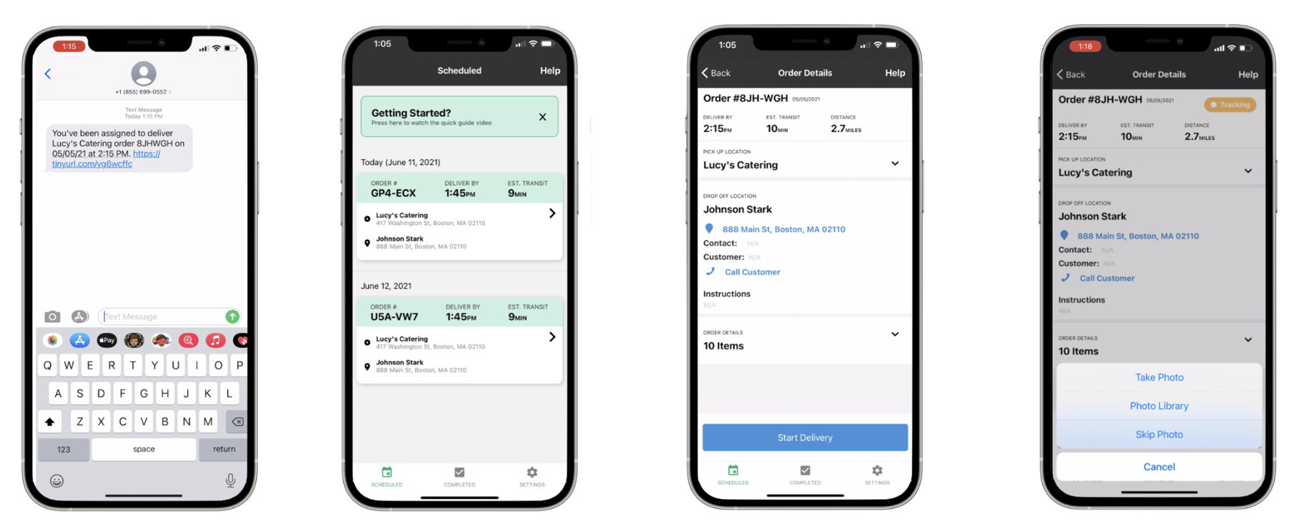 Getting Started with Delivery Management