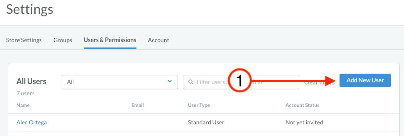 How to create and remove API users in ezManage